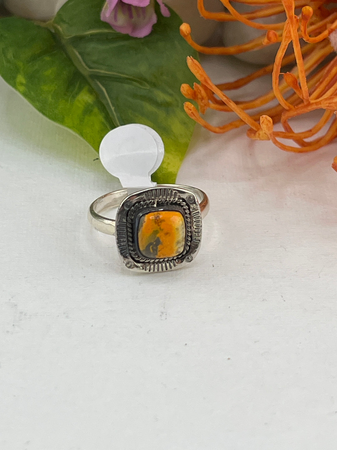 Bumblebee Jasper Ring – The Collective Jewelry & Gems