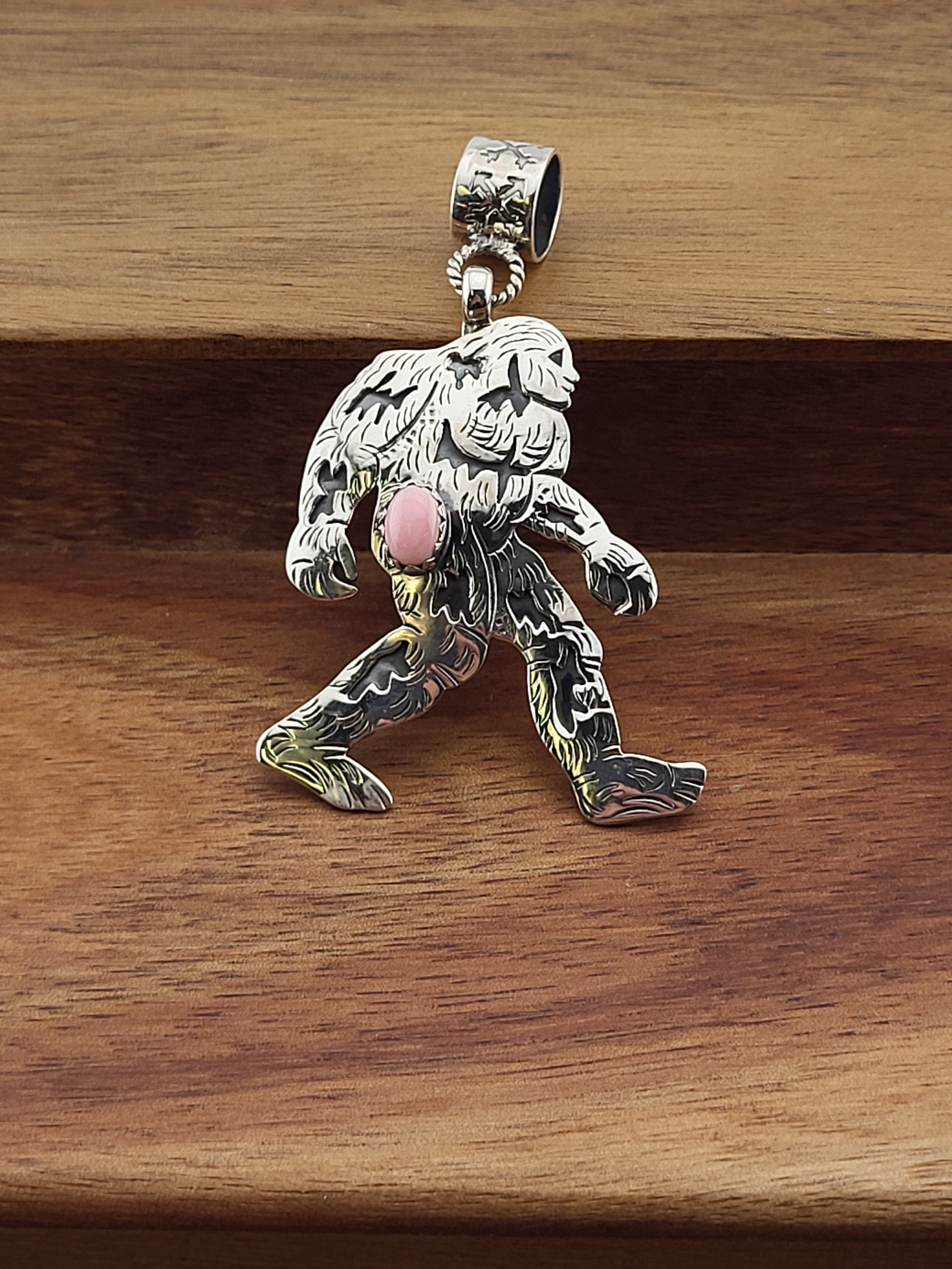 925 Sterling Silver Queen Conch Sasquatch Pendant – The Collective ...
