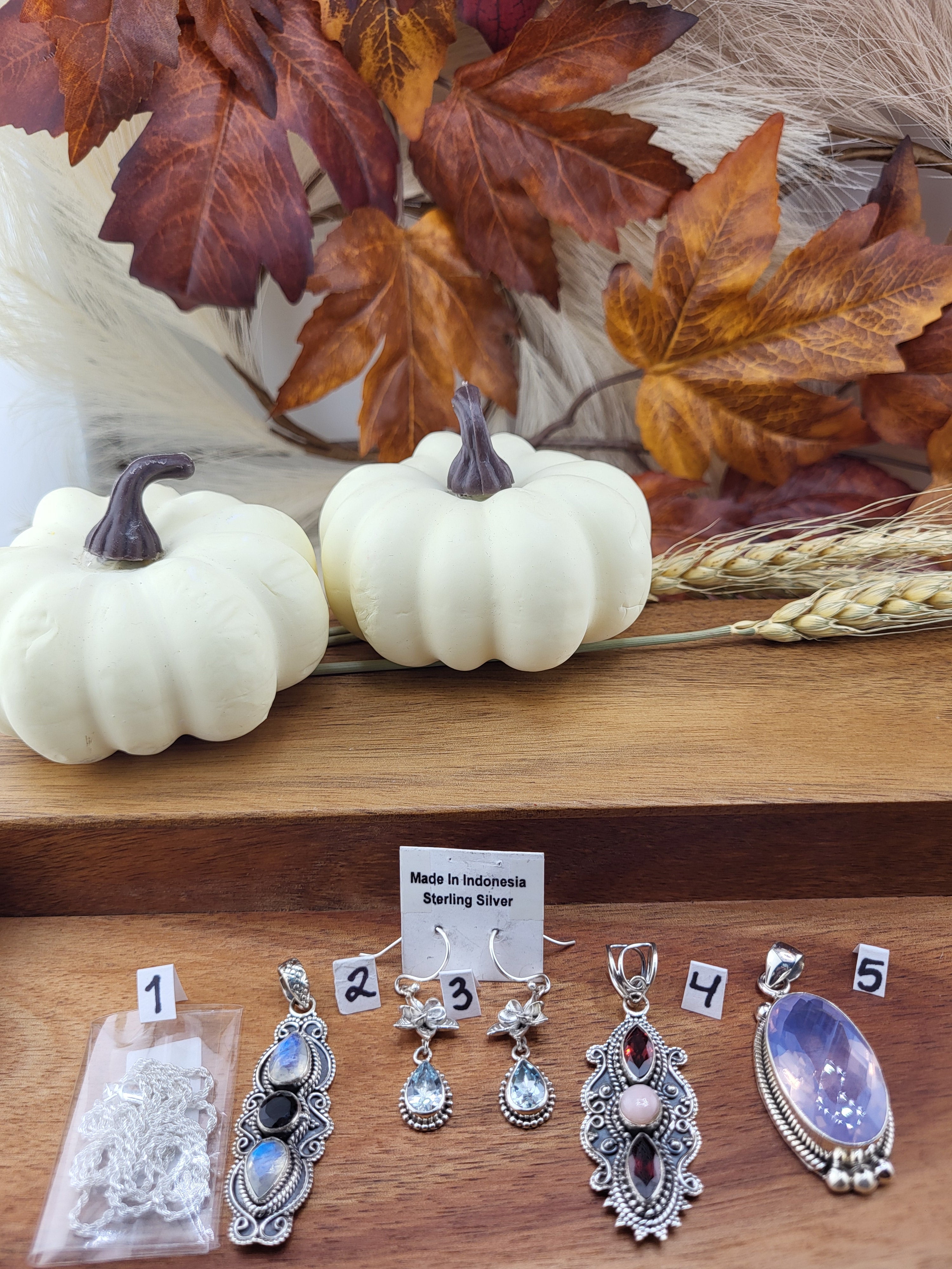 RESERVED FOR: Alyssa Geronimo-10/23/2024 - 5 Sterling Silver Items ...
